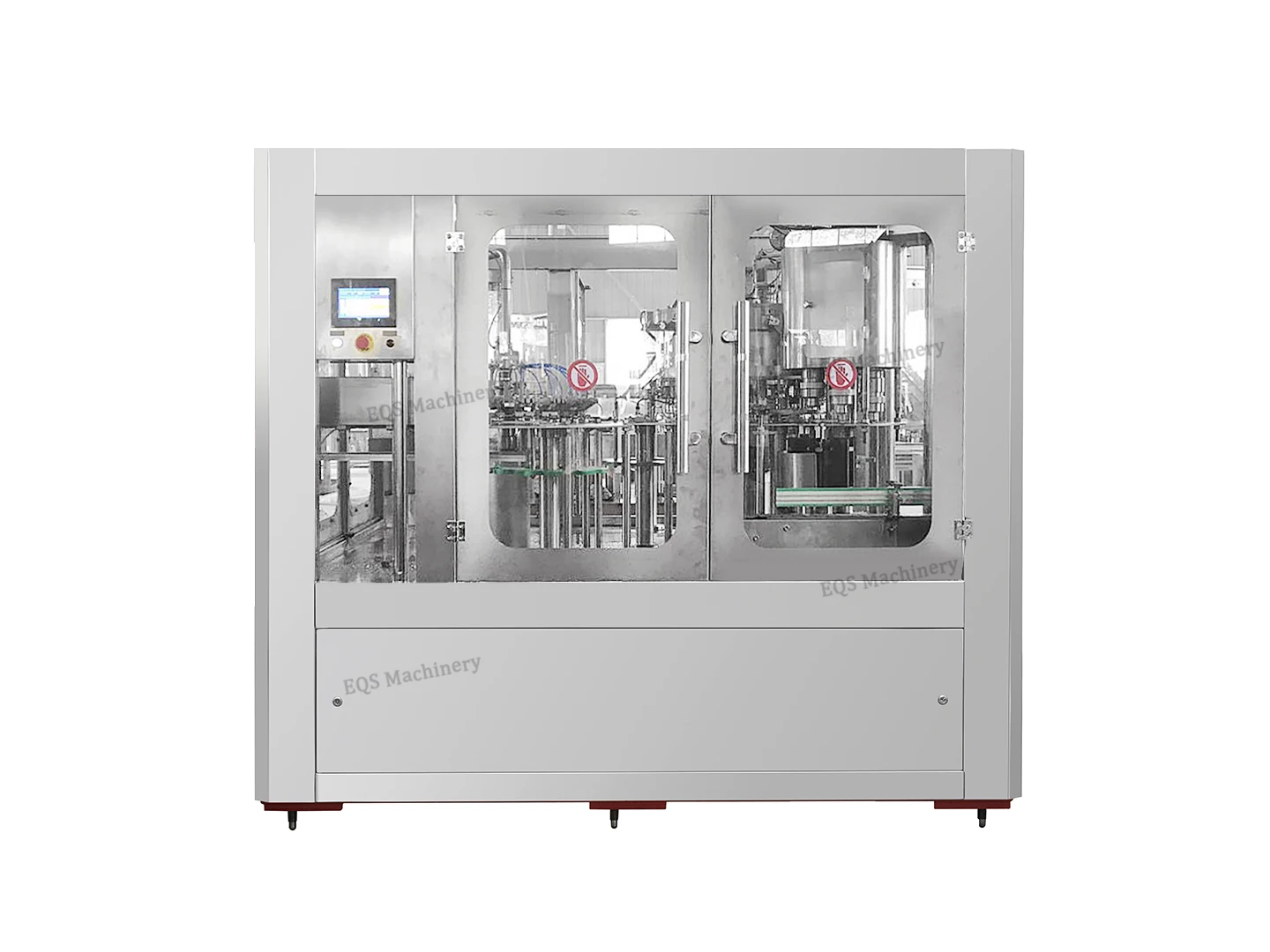 Automatic 18 Head Carbonated Soda Co2 Soft Drinks Filling Machine