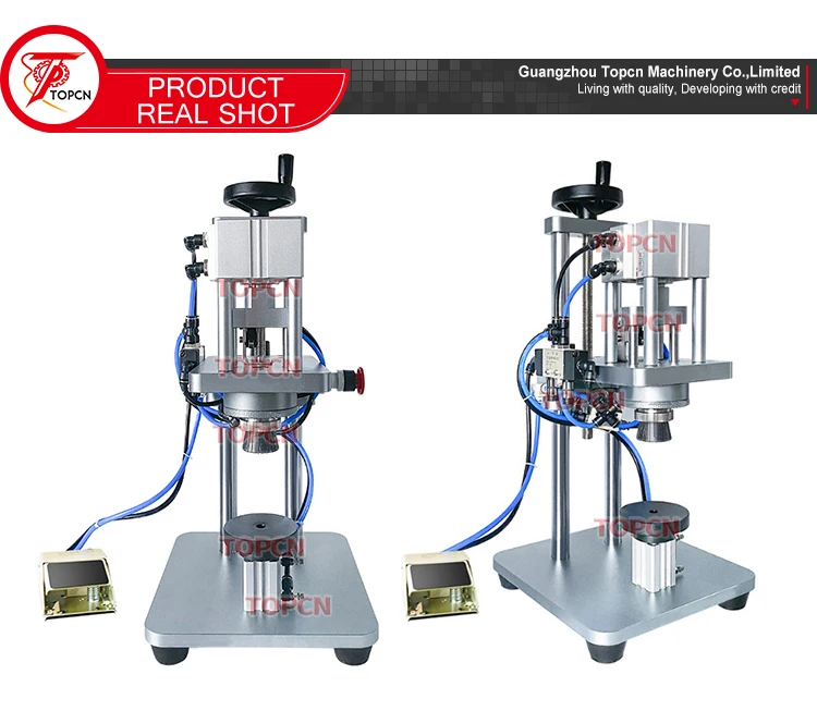 Semi Automatic Packaging Spray Perfume Bottle Sealing Machine