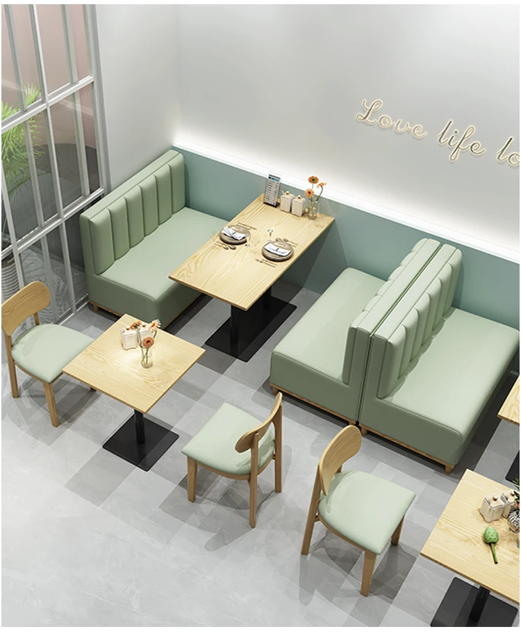 Modern Restaurant Furniture: Stylish Sofa and Chair Set for Commercial ...