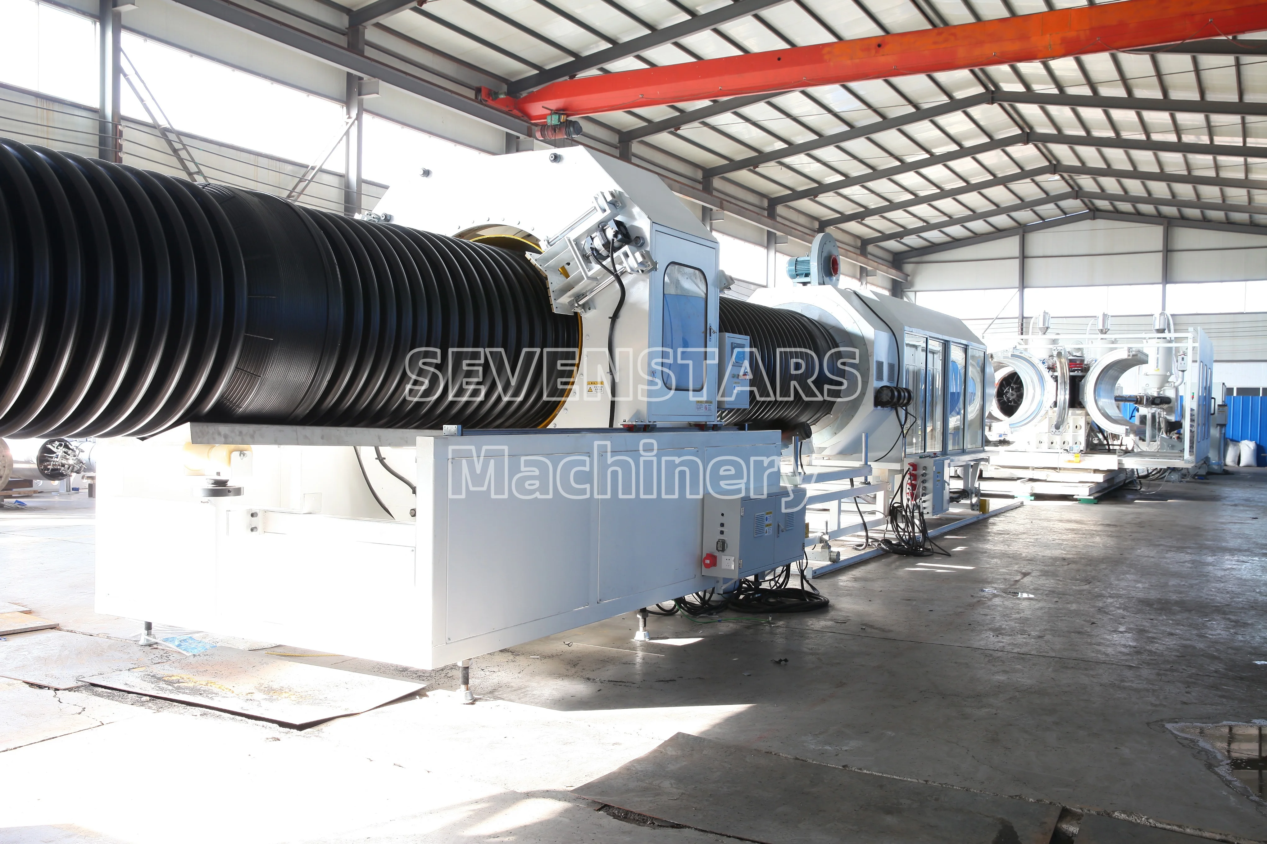 HDPE Pipe Production Line - Double Wall Corrugated Pipes