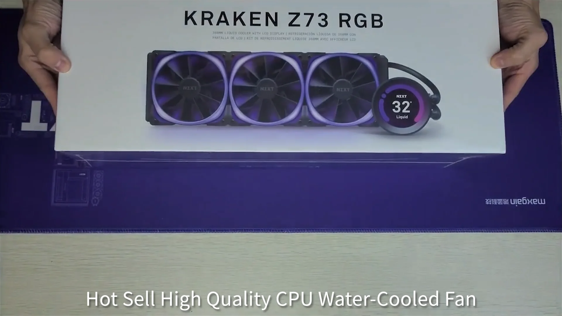 Nzxt Kraken Z73 High-performance Cpu Fan And Cpu Cooling Fan Water Cooling Cpu Liquid Cooler ...
