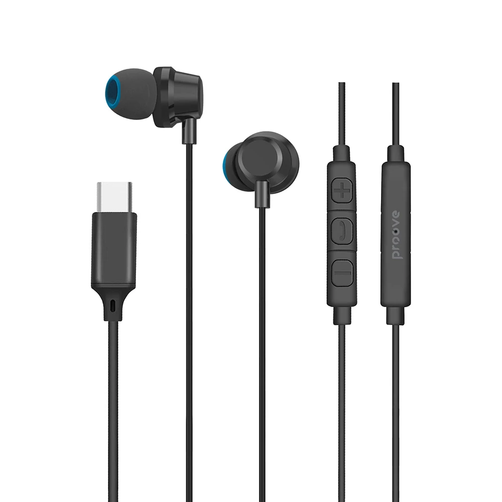 Proove 2024 Wired Earphones Scape C1 Type C 3.5mm Audio Jack Cable Port ...