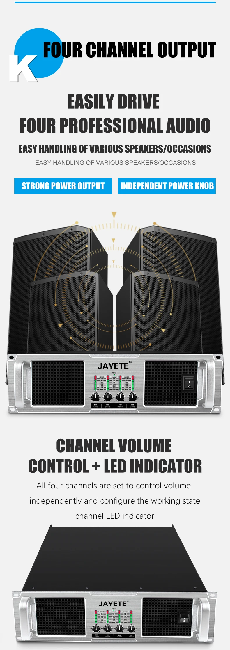 Hot Sale Speaker Pro Passive Sound Powerful Full Rang Jayete Cheaper ...