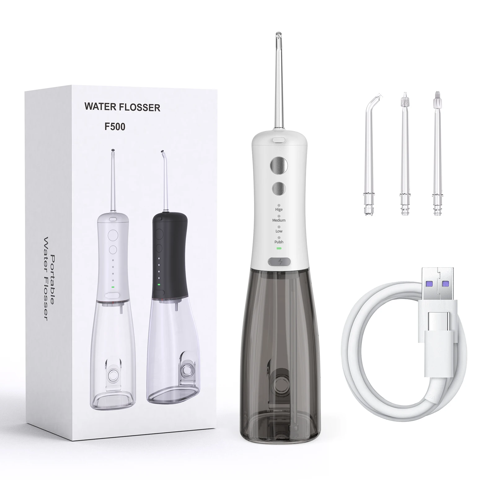 Long Endurance 350ml Water Tank Cordless Teeth Clear Ipx7 Grade ...