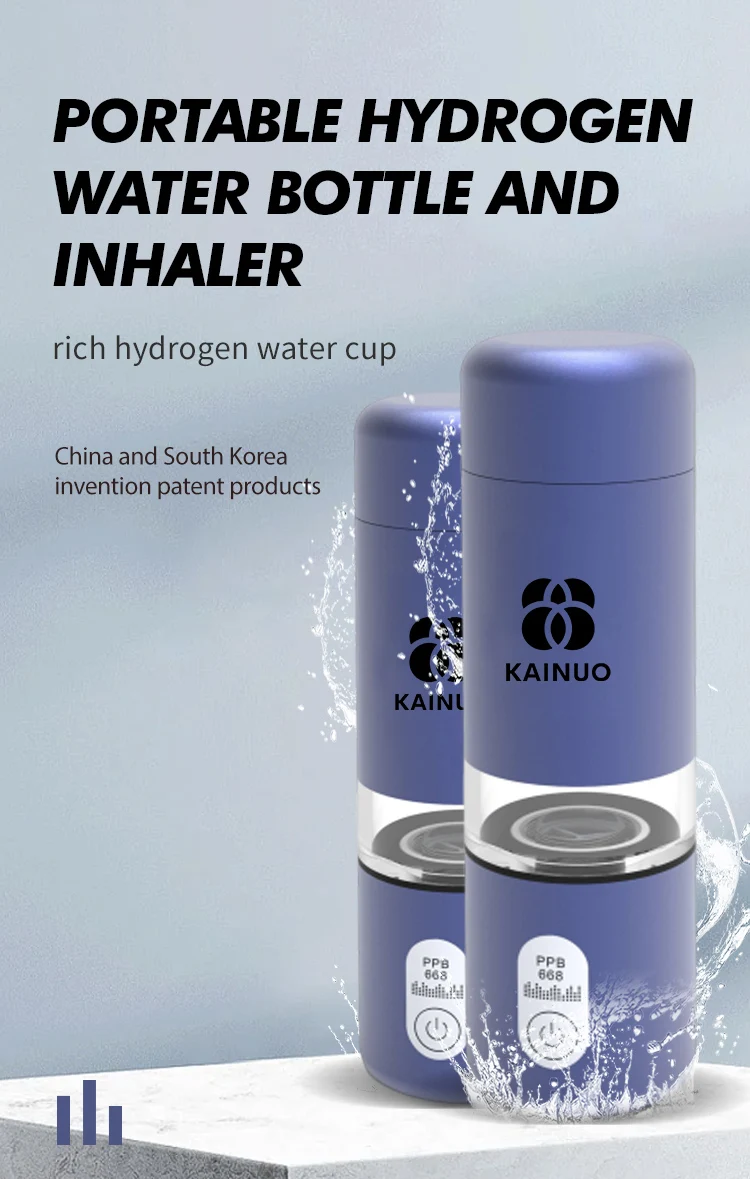 H2 Long Time Retention Technology Water Generators Cup 5000 Ppb New ...