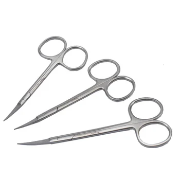 Stainless Steel Curved Straight Dental Surgical Scissor For Medical ...