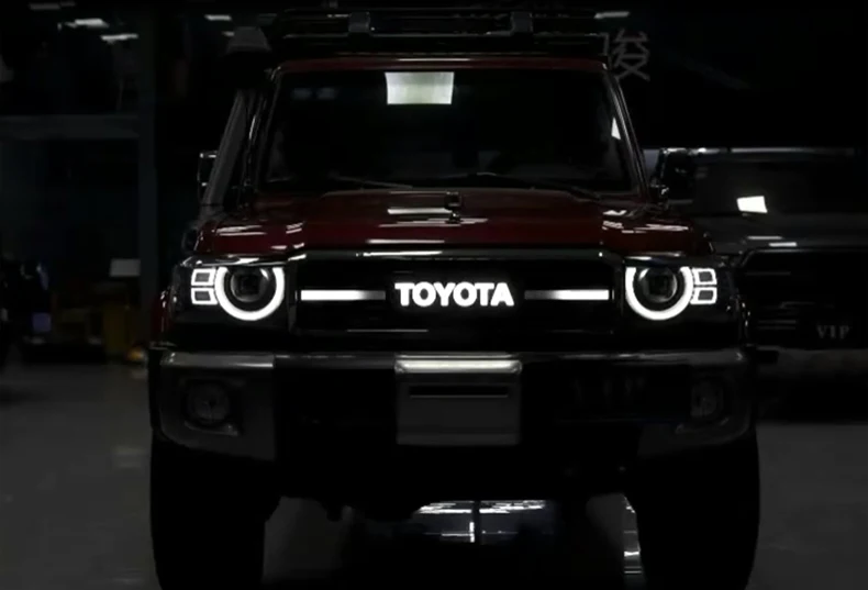 Full LED Headlight for Toyota Land Cruiser FJ75 LC70 With Daytime ...