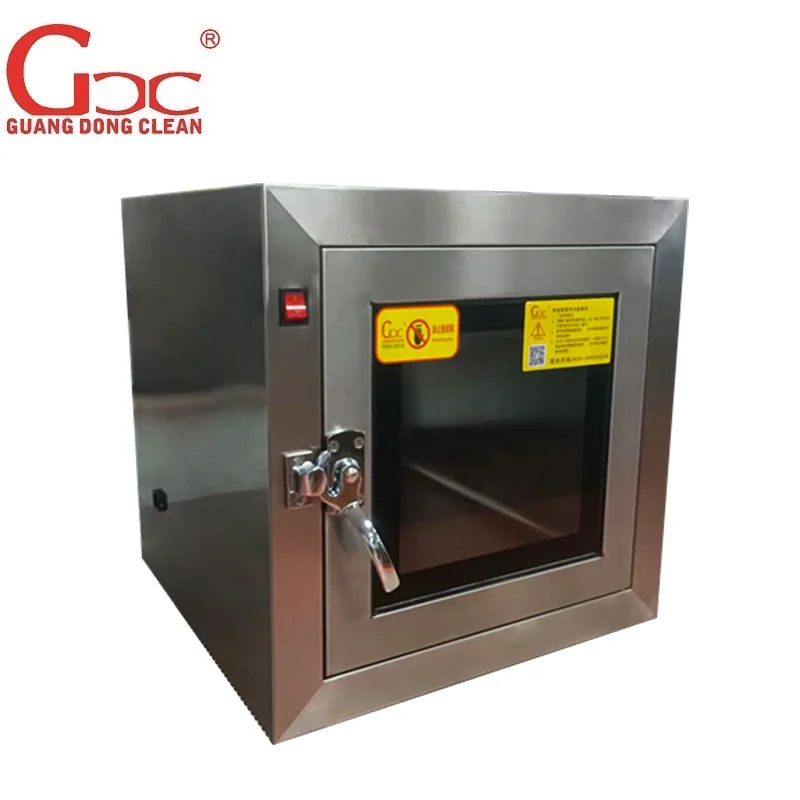 Stainless Steel Pass Box Cleanroom Pass Through Box Clean Room For ...