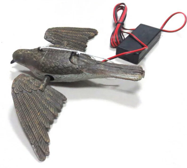 Electric Bird Outdoor Realistic Feather Simulation Bird Hunting Bait ...
