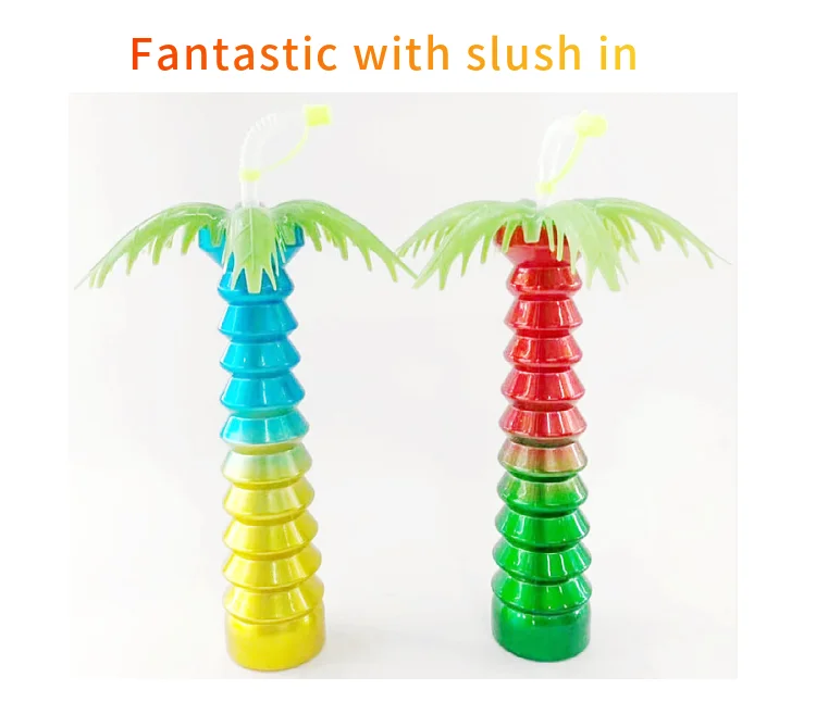 Koi Palm Tree Slush Yard Cups - Perfect for Party Promotions