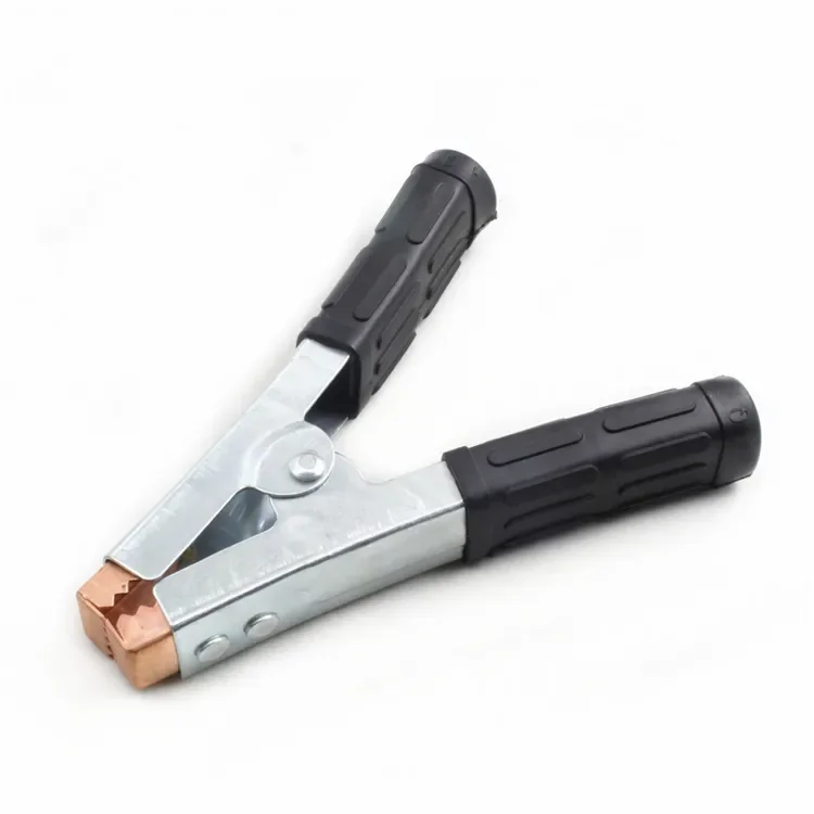 50a 100a 500a Red And Black Copper Plated Alligator Clip Car Battery ...