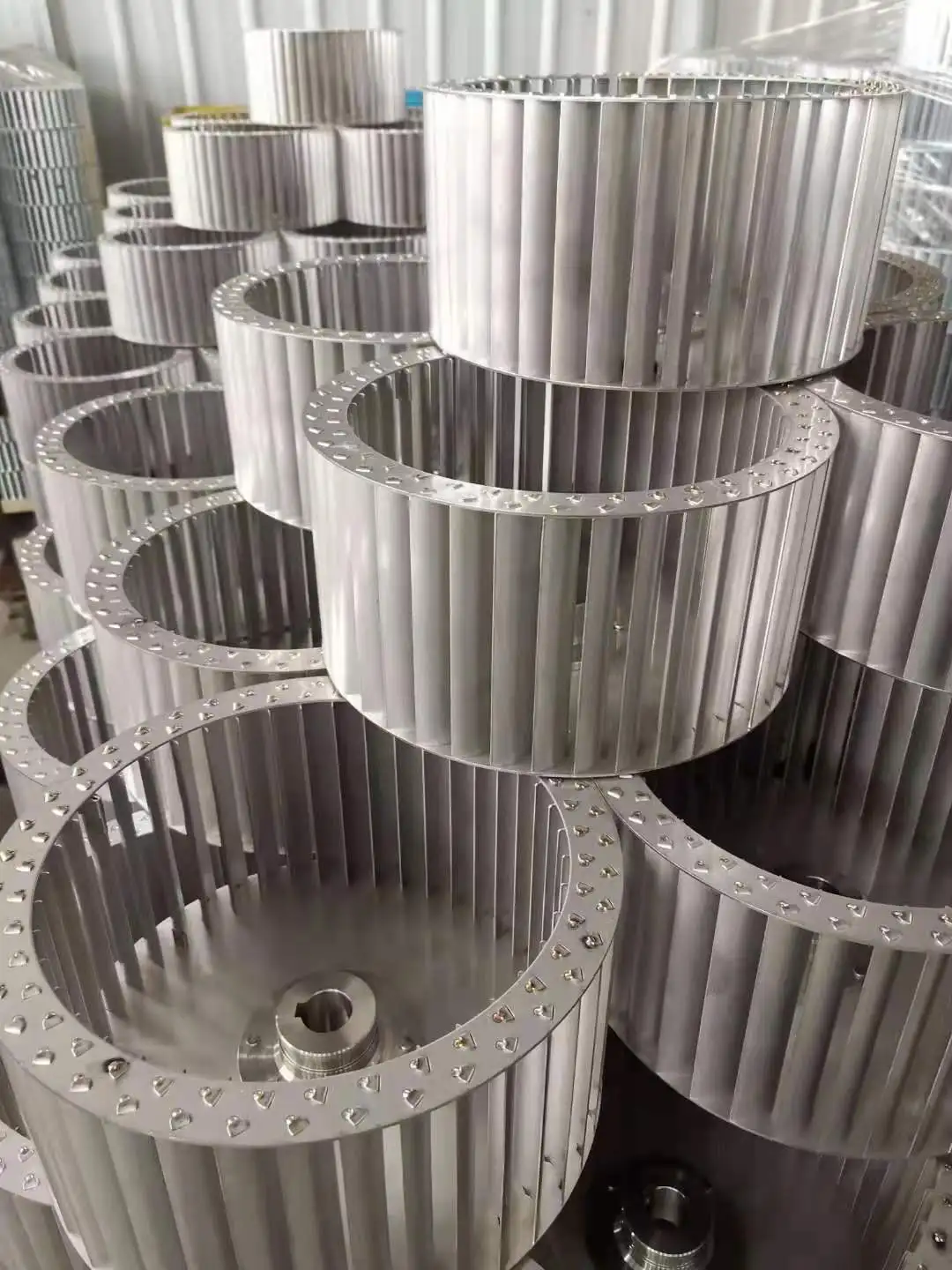 Forward Curved Tab Lock Wheel Centrifugal Impeller Fan