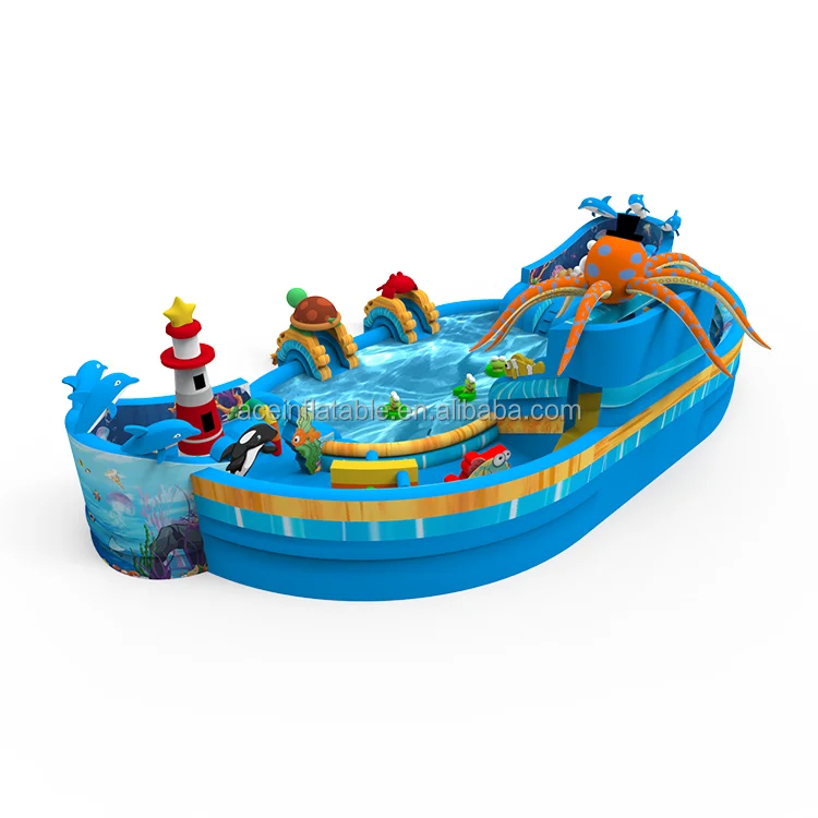 Commercial Inflatable Water Park - Fun for All Ages