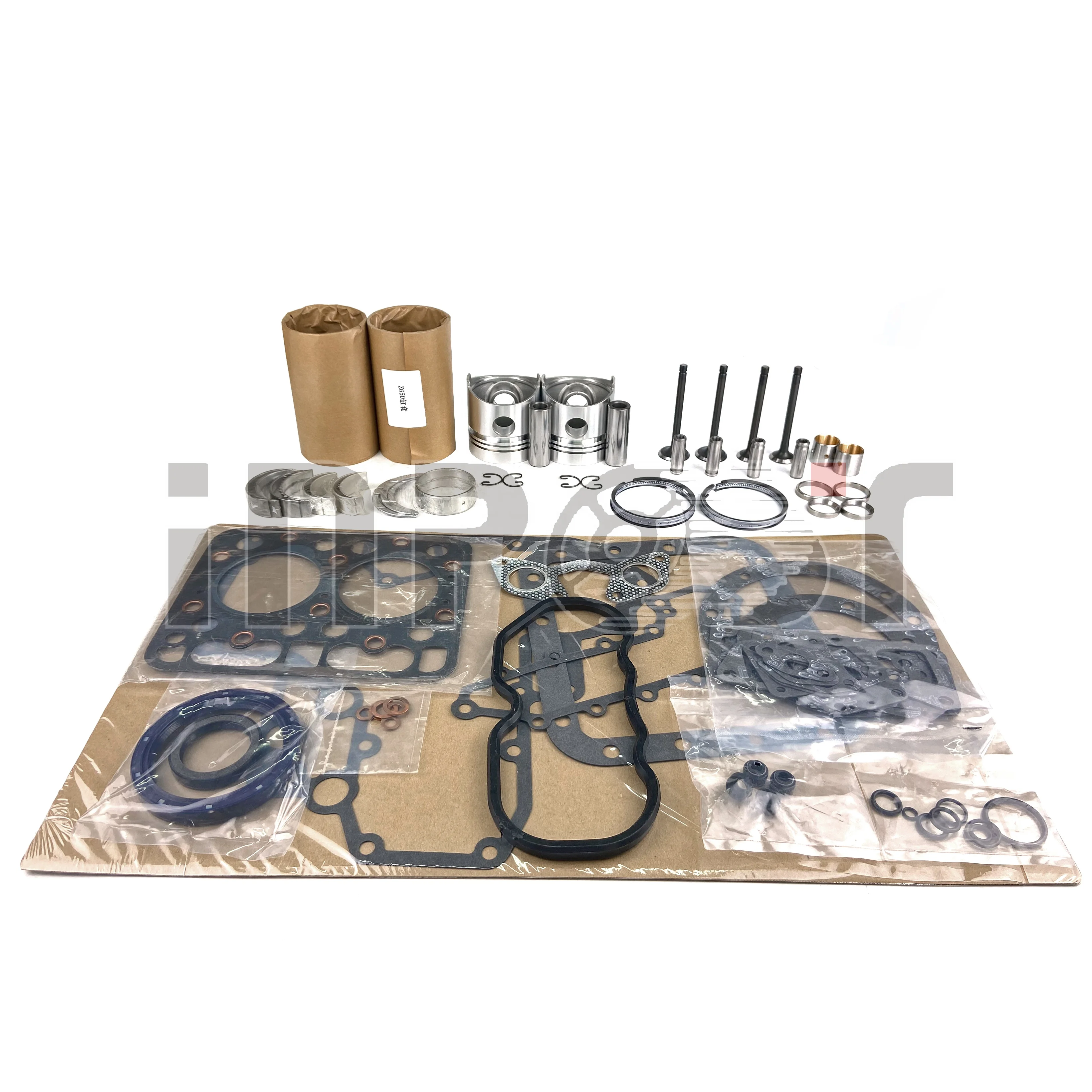 Overhaul Rebuild Kit With Cylinder Gaskets Set Piston Rings For Kubota ...