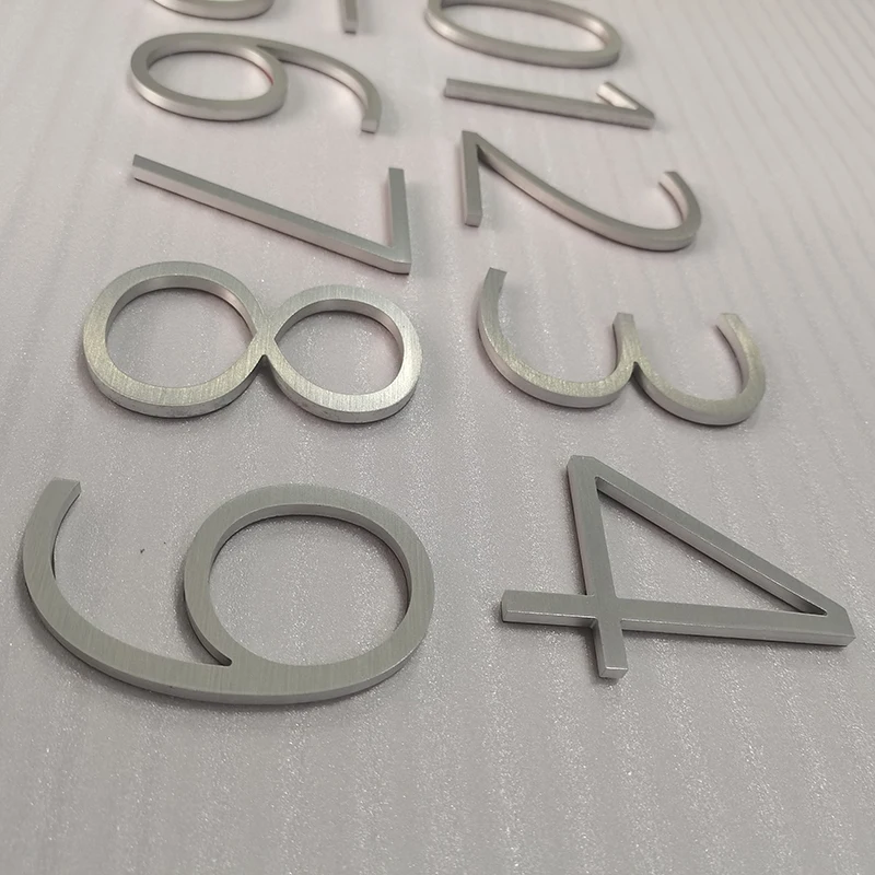 Hot Sale Modern Style Stainless Steel Numbers and Aluminum Letters ...