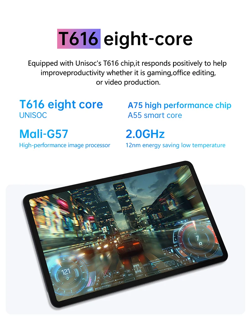 Kingtex Tablet PC - 11.97 Inch Octa Core Educational Device