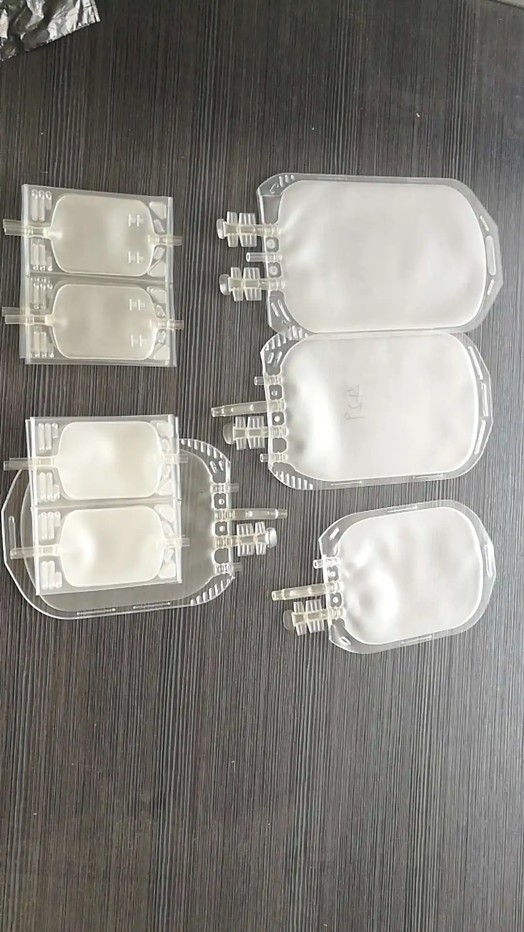 Medical PVC EVA Blood Pressure Cuff Waste Liquid Bag Suction Drainage ...