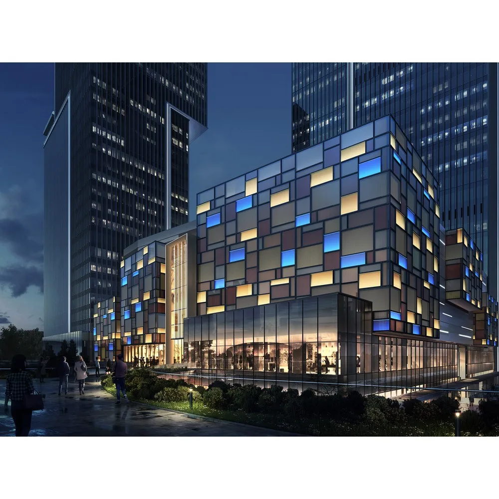 Strip Mall Building Prefab Steel Structure Mechanic Shops Building For ...