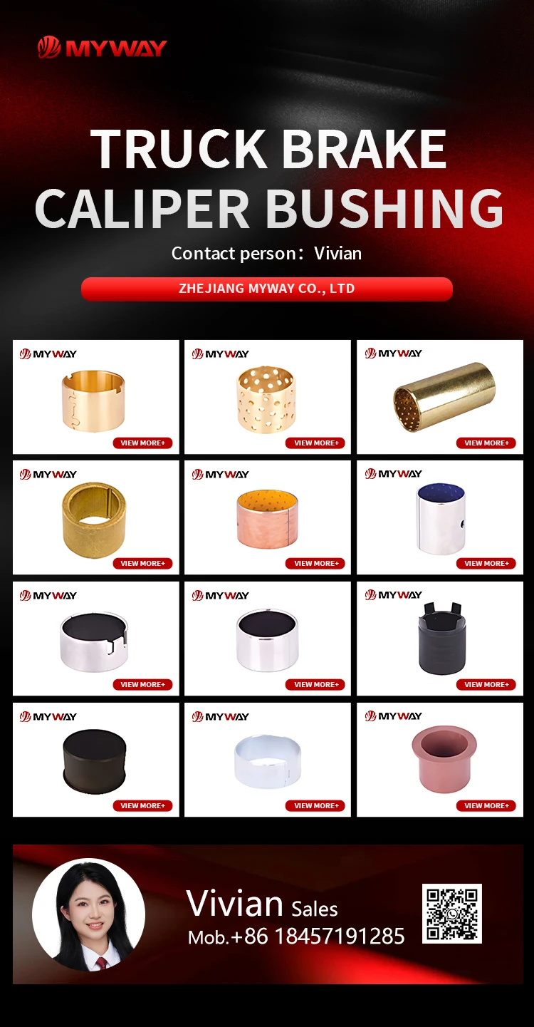 High Pericision 30 X 34 / 65 Mm Spring Truck Bronze Bushing Bushes For ...