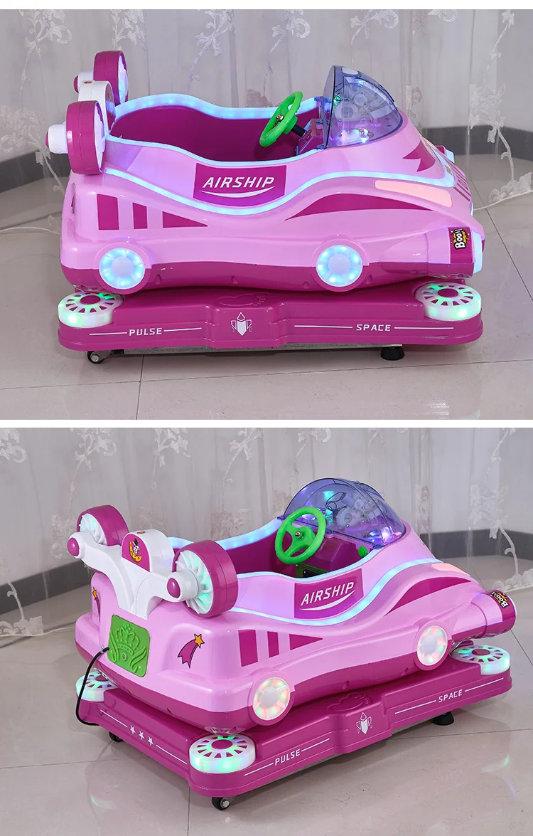 Spacecraft Modeling Bubble Blowing Coin-operated Rocking Car Commercial ...