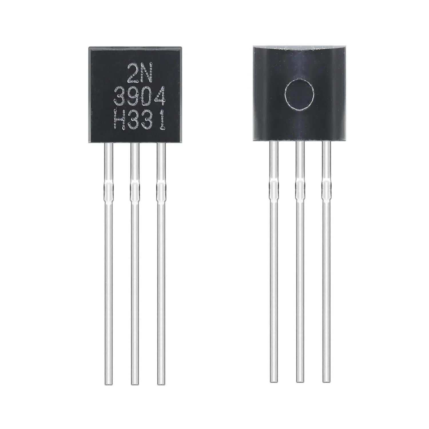 2N3904 Transistors Silicon NPN General Purpose Amplifier Transistor TO-92 60V 200mA (Pack of ...