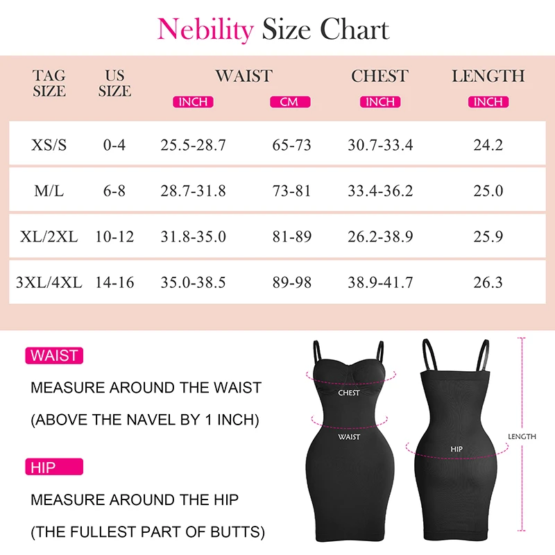Strapless Body Shaper - Seamless Tummy Control Dress