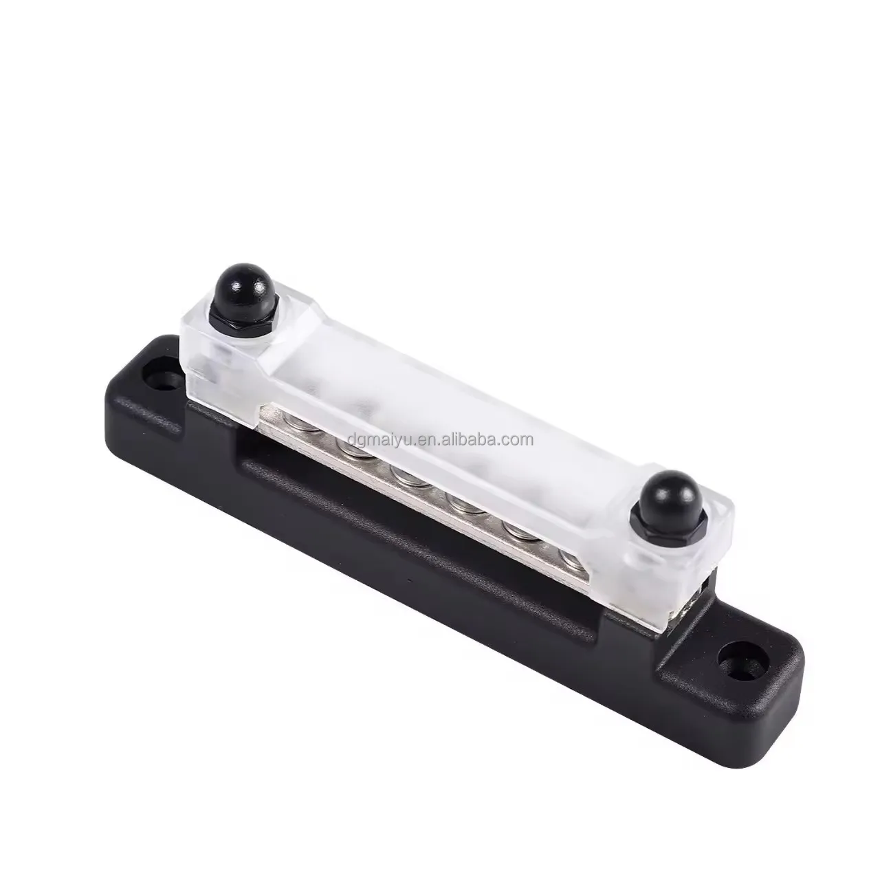 6 Terminal Battery Bus Bar 150A BusBar Red Black Power Distribution ...