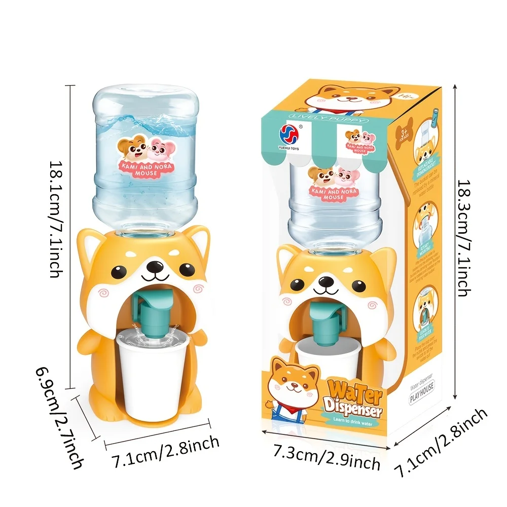 Cartoon Drink Water Dispenser Toy Mini Drinking Water Machine Kitchen ...