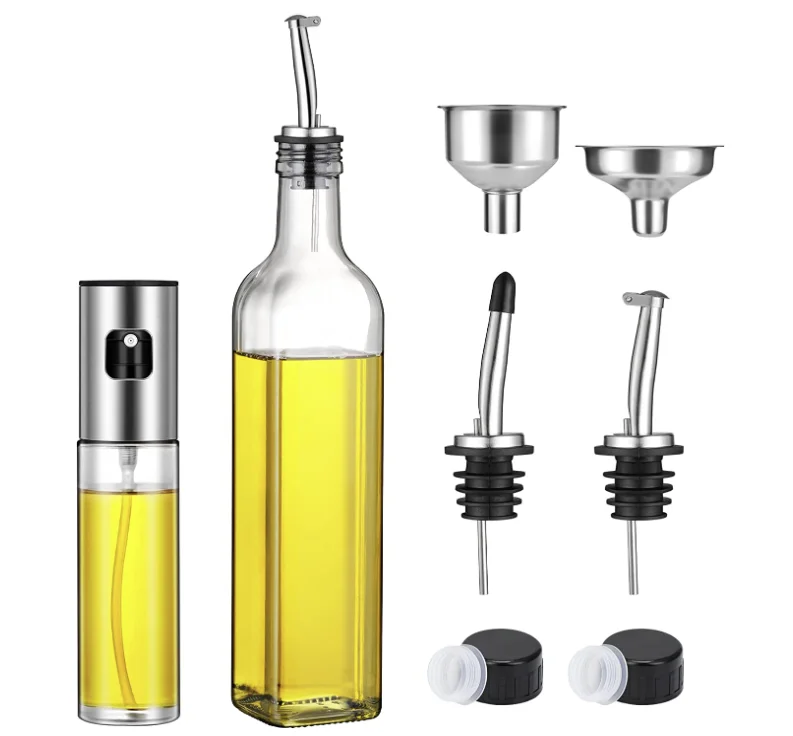 Alibaba.com: 17 OZ Olive Oil Dispenser and Cruet Bottle Set, Oil and ...