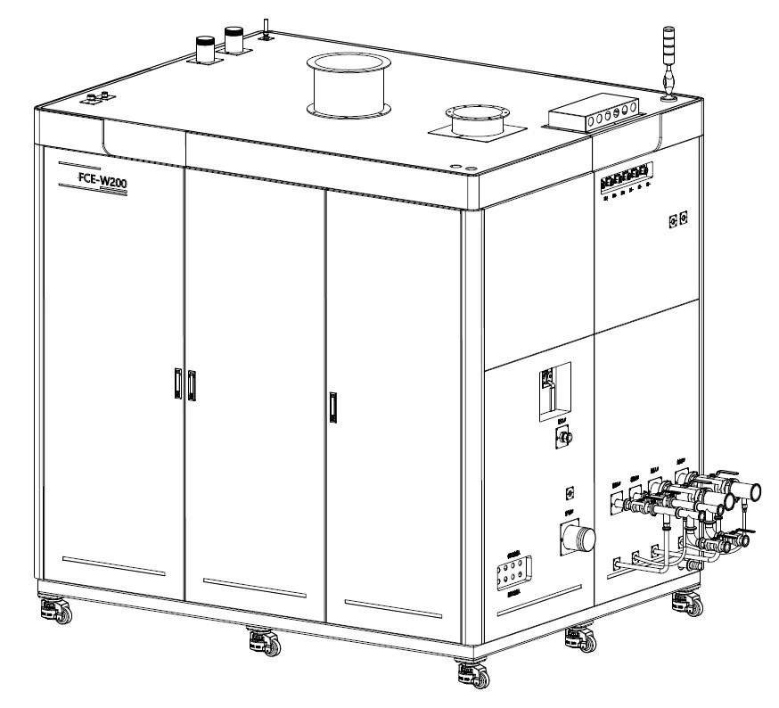 Holly 200kw Fuel Cell System Test Bench - FCE-W200