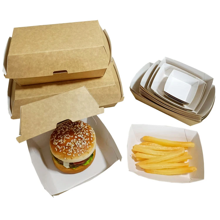 Biodegradable Food Packaging Containers Cardboard Take Away Food Box ...