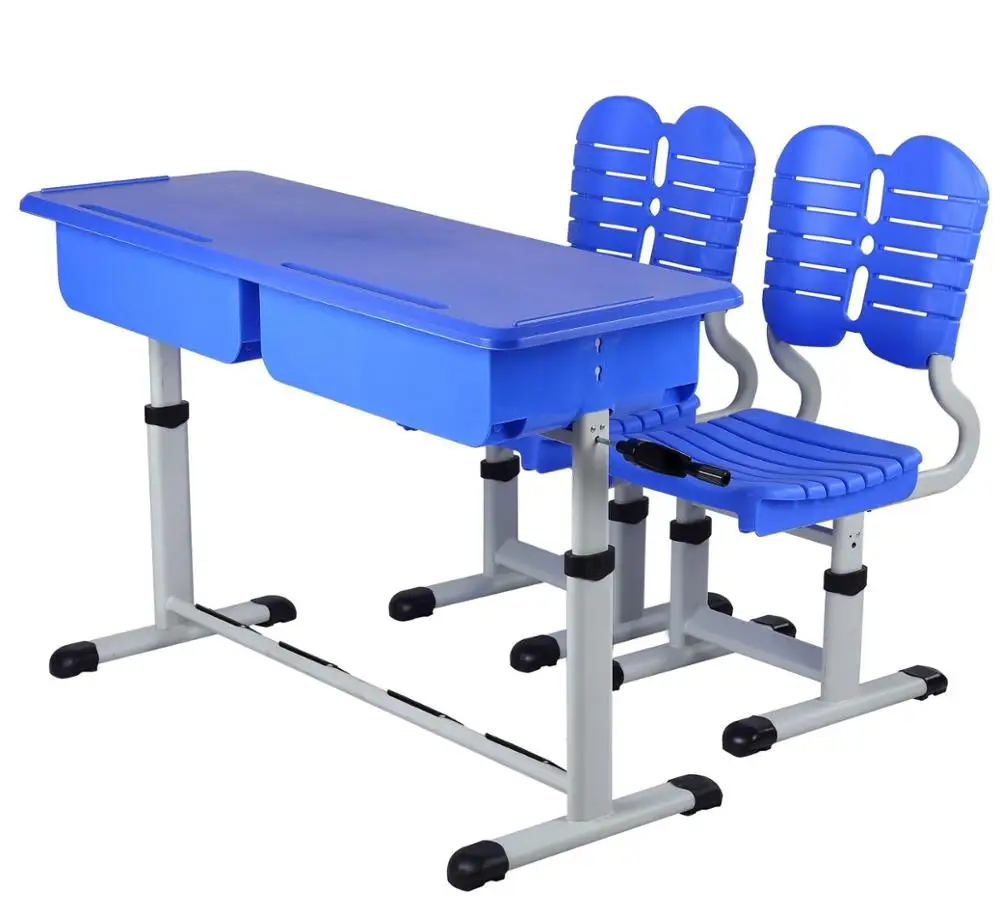 School Student Table Chair Set Classroom Student Desk Single Desk And ...