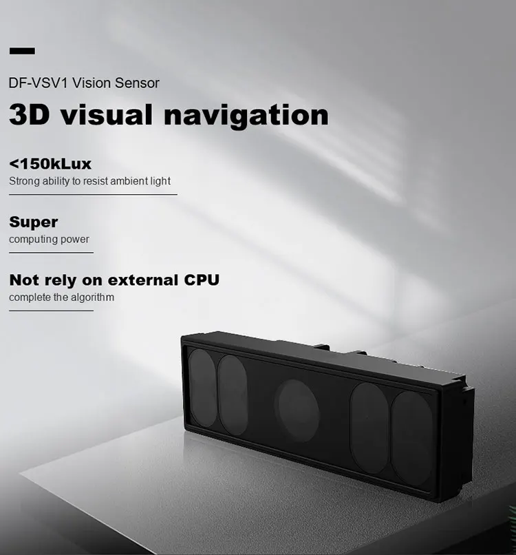 20mm Precision Robot Vision Systems Navigation Ai Smart Tof Camera ...