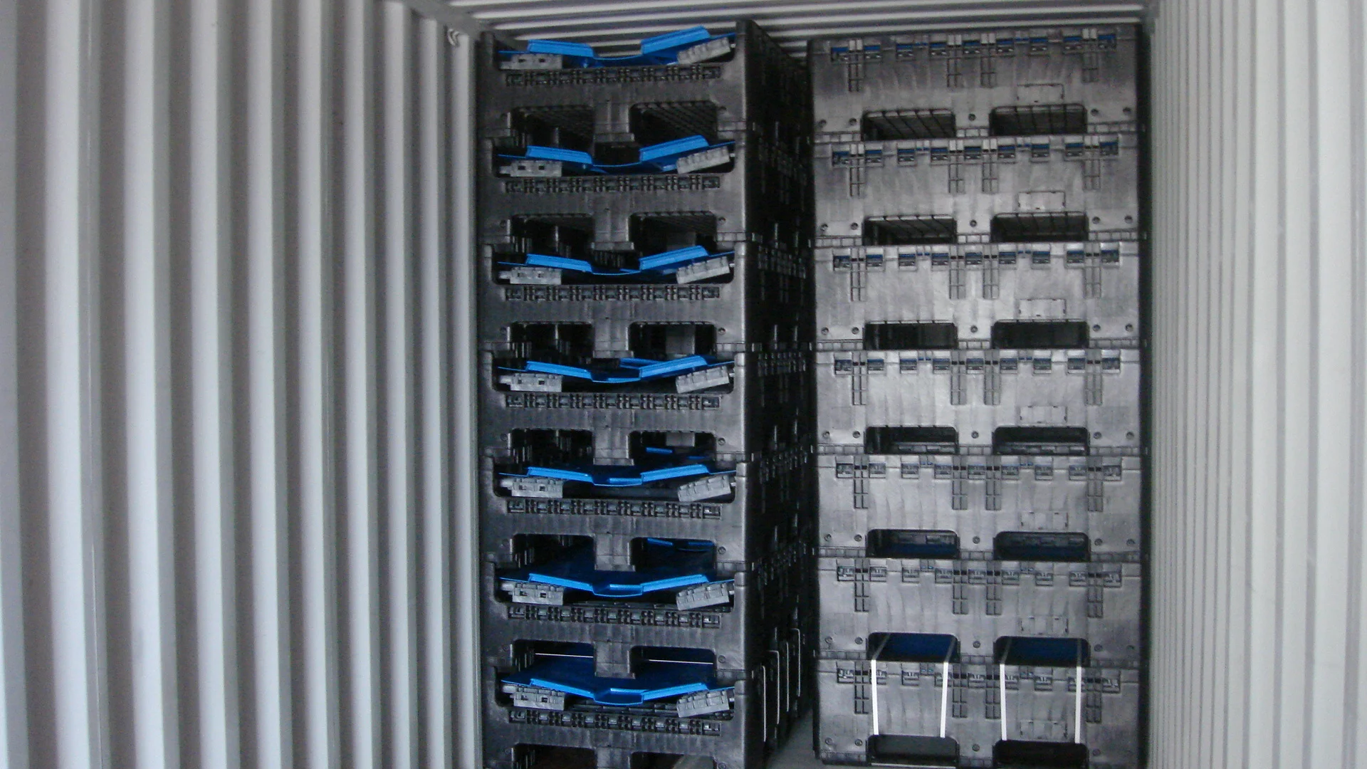 Solid Wall Container Pallet Reusable Bulk Pallet Foldable Stackable ...