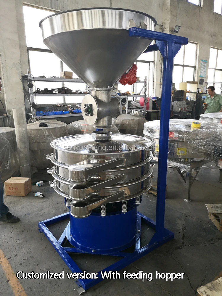 SY-600 Automatic Vibrating Flour Sifter Machine for Efficient Powder ...