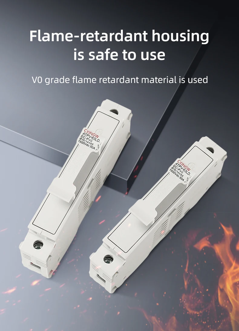 High Quality Low Voltage Dc Solar Power Photovoltaic Fuse And Fuse ...