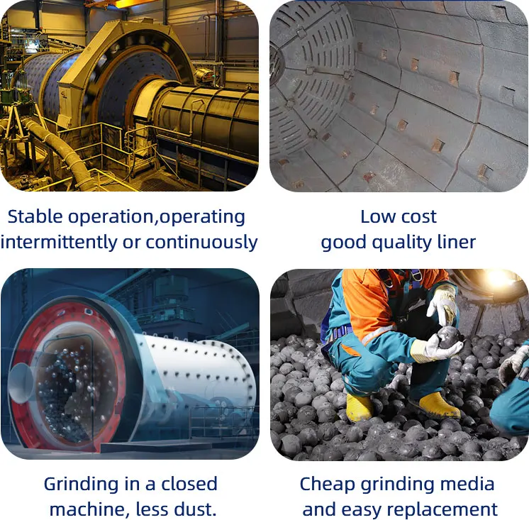 High Quality Wet Overflow Small Ball Mill for Sale