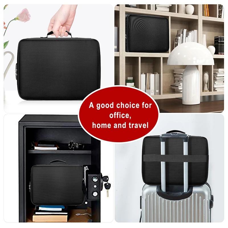Fireproof and Waterproof Document Bag - Secure Your Passports