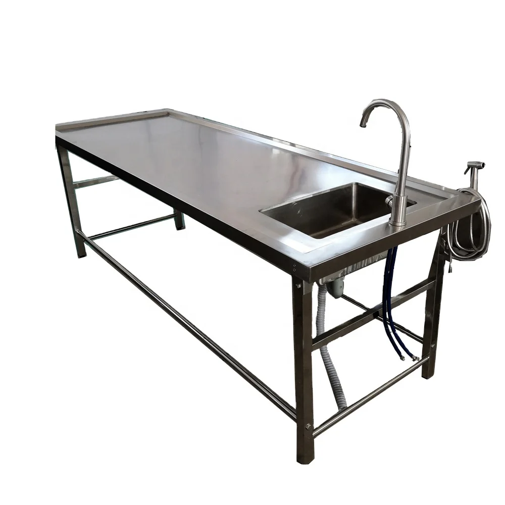 Stainless Steel Autopsy Equipment - Postmortem Tables