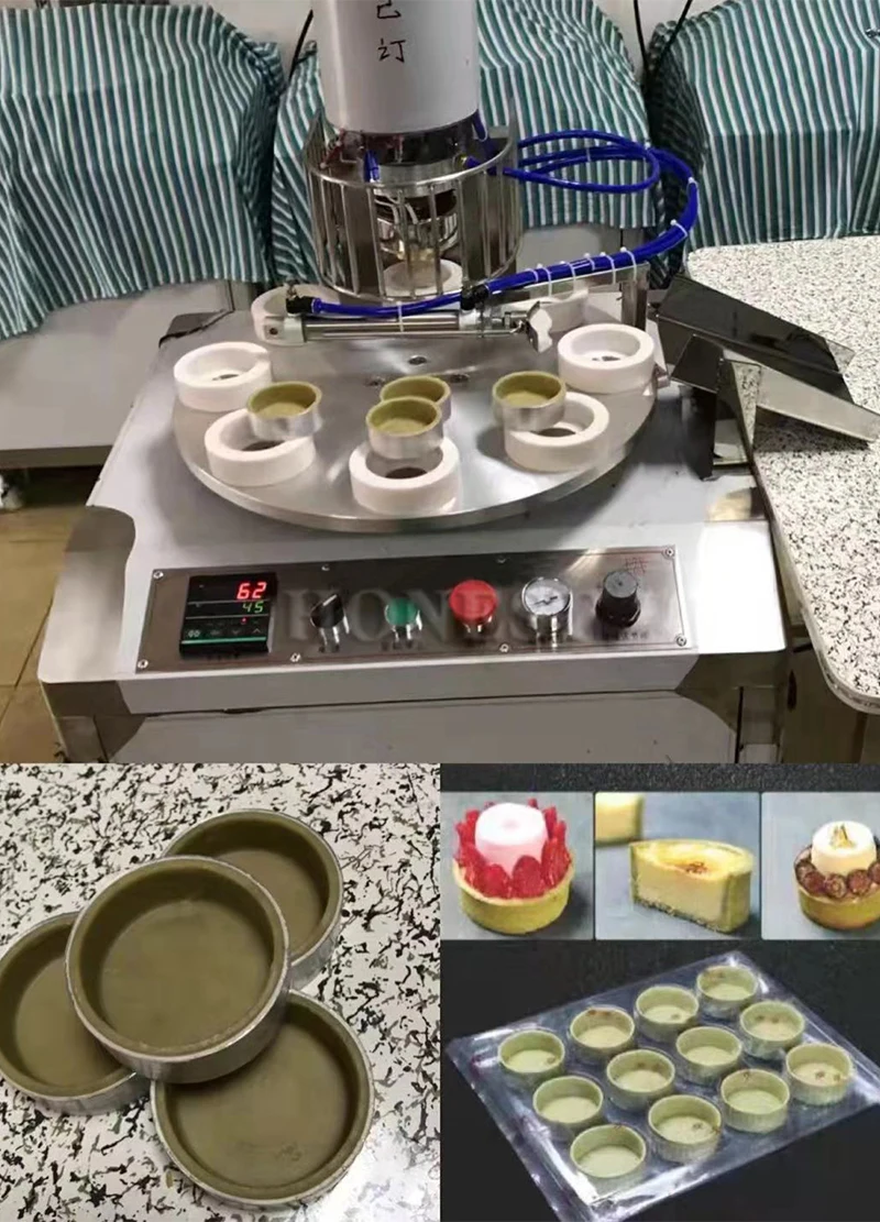 Stainless Steel Tart Machine - High Efficiency & Easy Operation