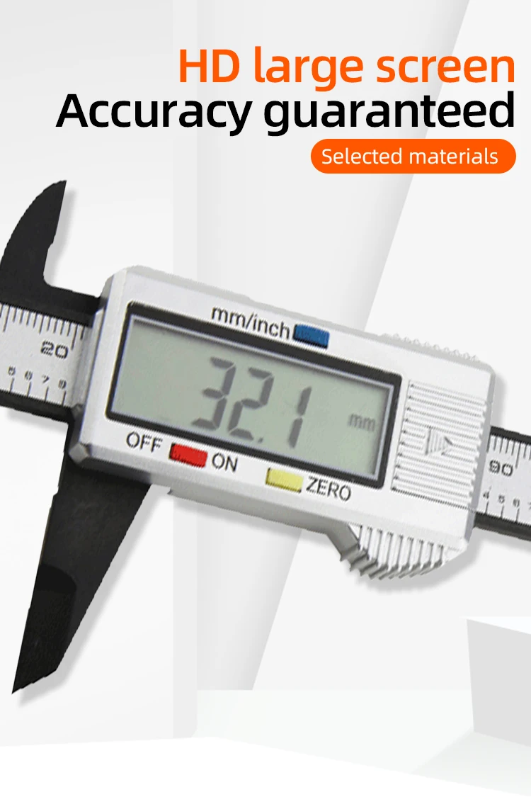Digital Vernier Caliper - Precise 0-150 Mm Measurement