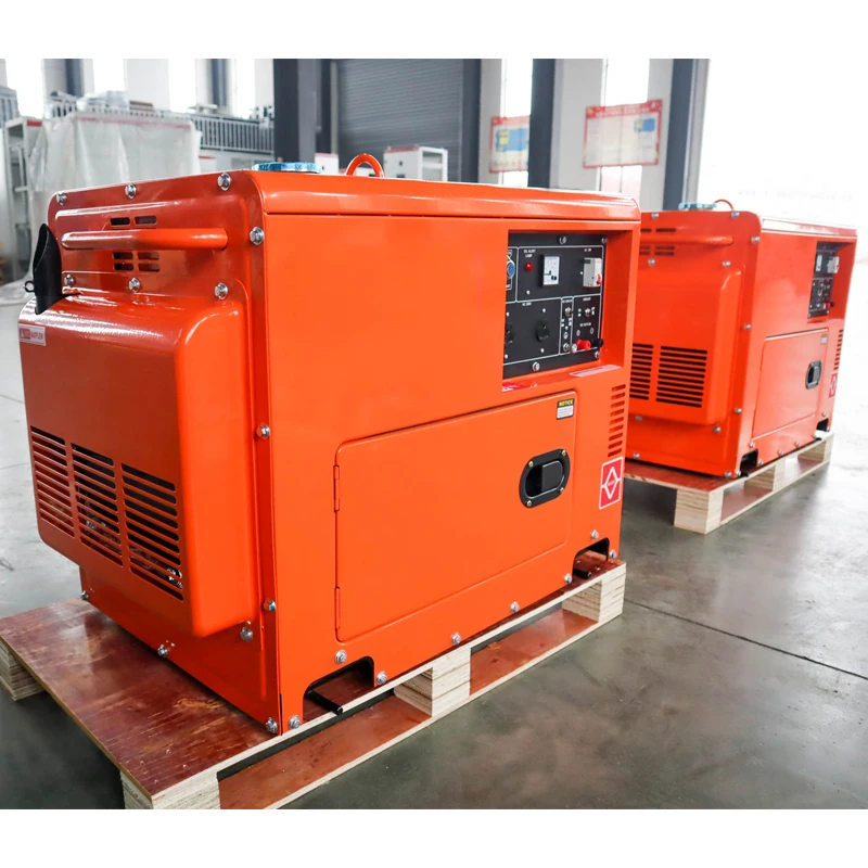 Portable Small AC 3 Phase Super Silent Diesel Generators With Strong ...