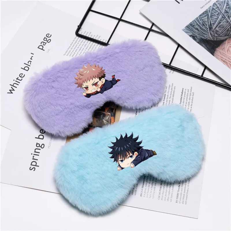 New 30 Designs Anime Ryomen Sukuna False Rabbit Hair Eye Sleeping Mask ...