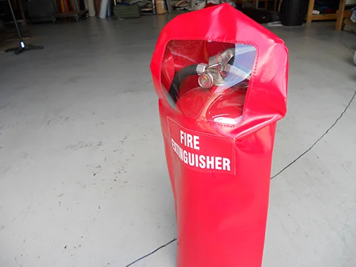 Fire Equipment Fire Extinguisher Plastic Cover for Protection