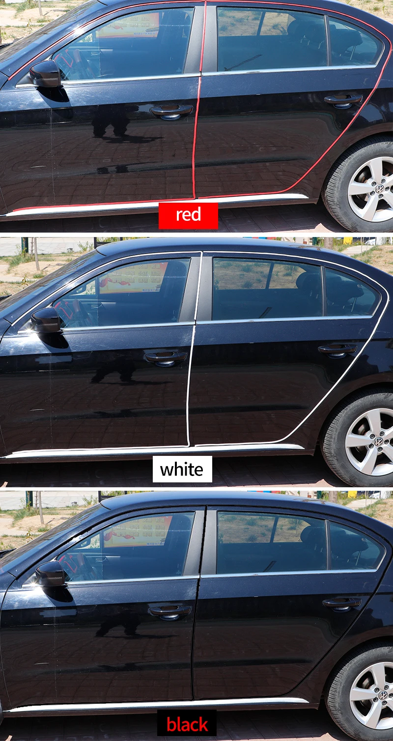 Customizable Pvc U-shaped Skeleton With Steel Belt Car Door Protection ...