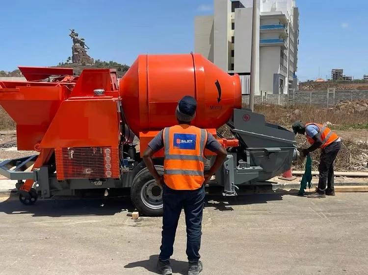Mini Concrete Mixer and Pump - High Efficiency for Civil Construction