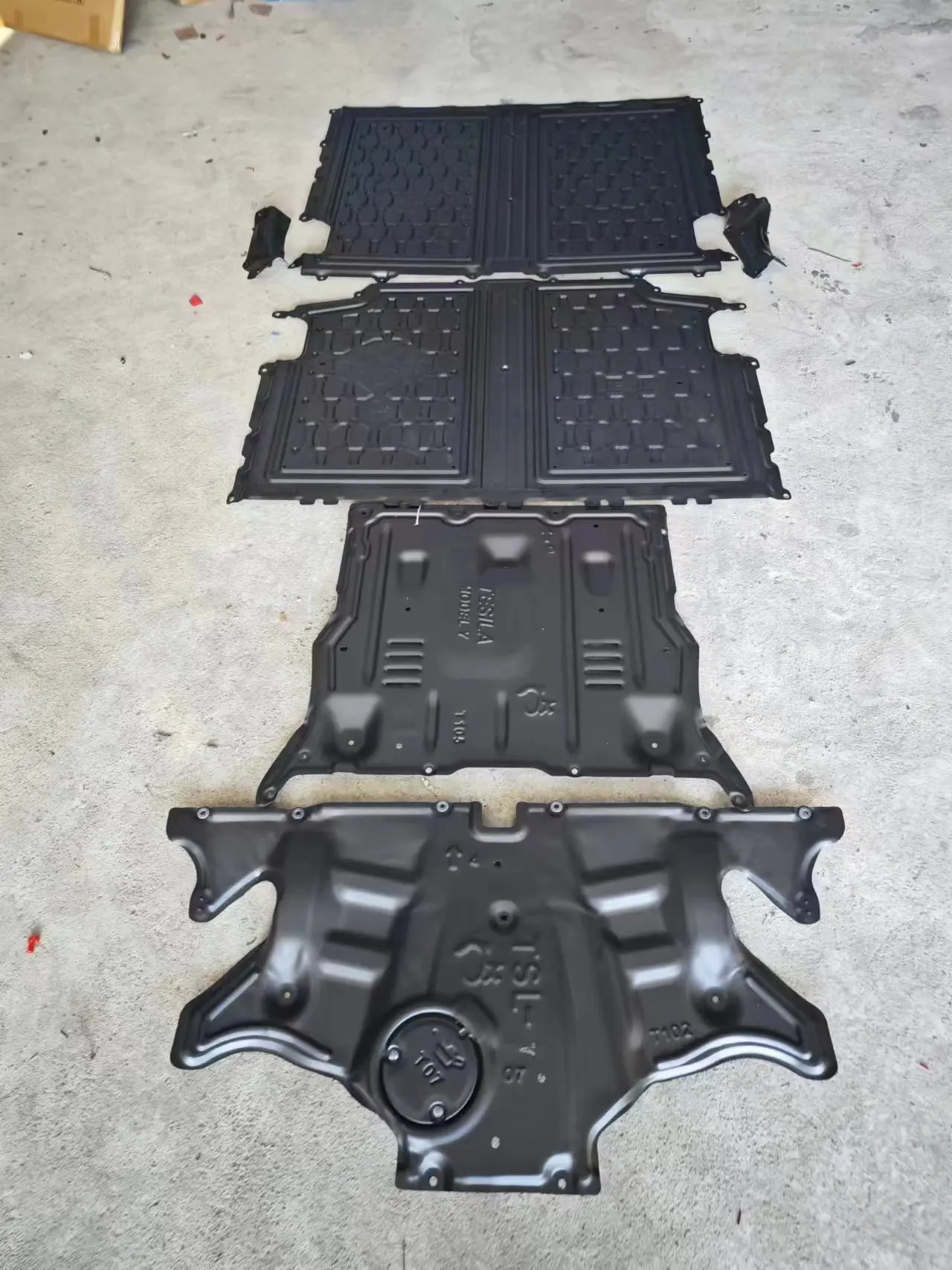 Tesla Model 3 & Model Y Spare Parts - Aluminum Battery Underbody Protection