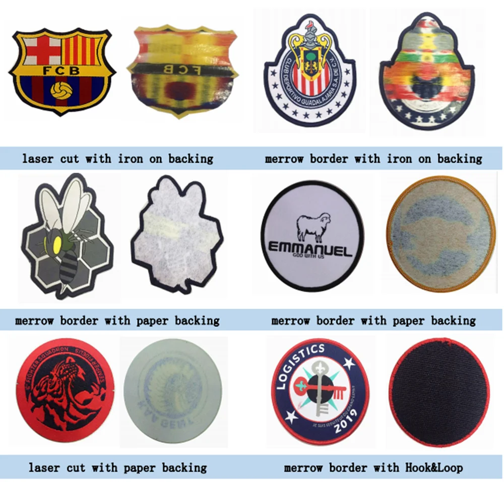 Custom Sublimation Patches Personalized Private Logo Printing ...