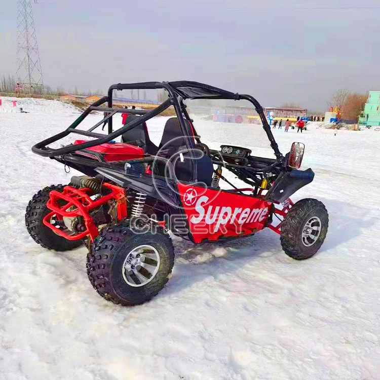 Christmas Gift - Gas Powered Snow Go Kart Dune Buggy 200CC