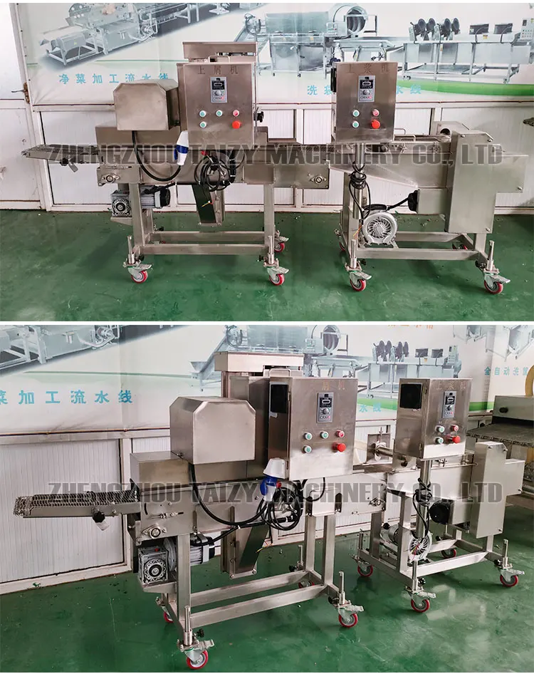 Automatic Chicken Nuggets Hamburger Patty Making Machine Fish Finger ...